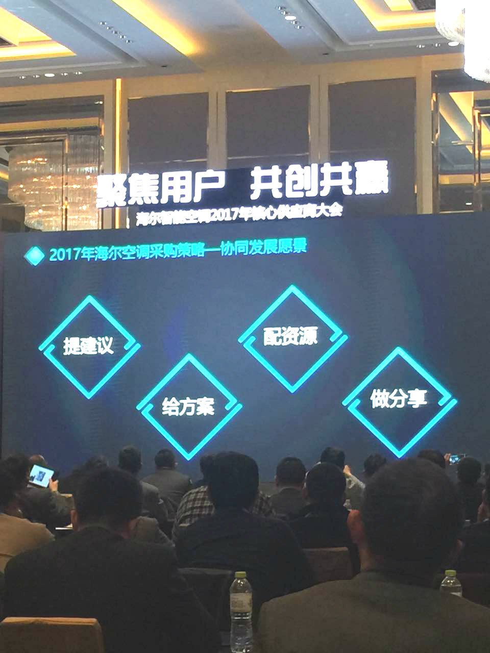我公司参加海尔核心供应商大会 - 企业新闻 - 新闻中心 - 大连天力工程塑胶有限公司